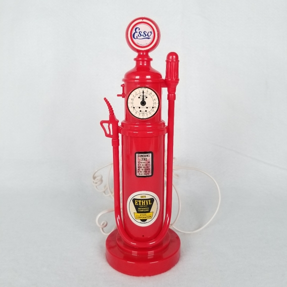 Esso | Other | Vintage 8s Esso Gas Pump Telephone Phone Red | Poshmark